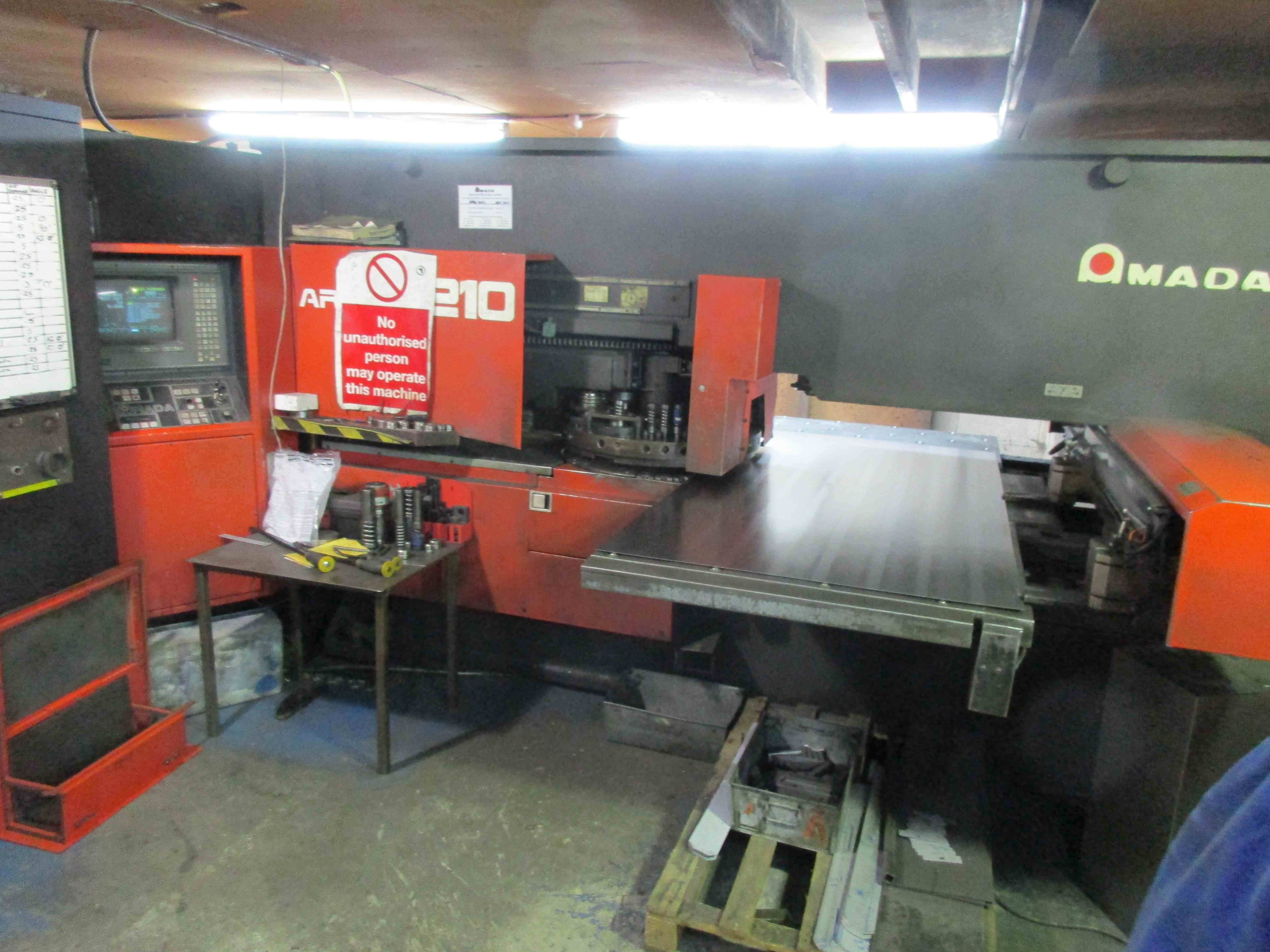 Amada Arcade 210 CNC Punch Press machine UK