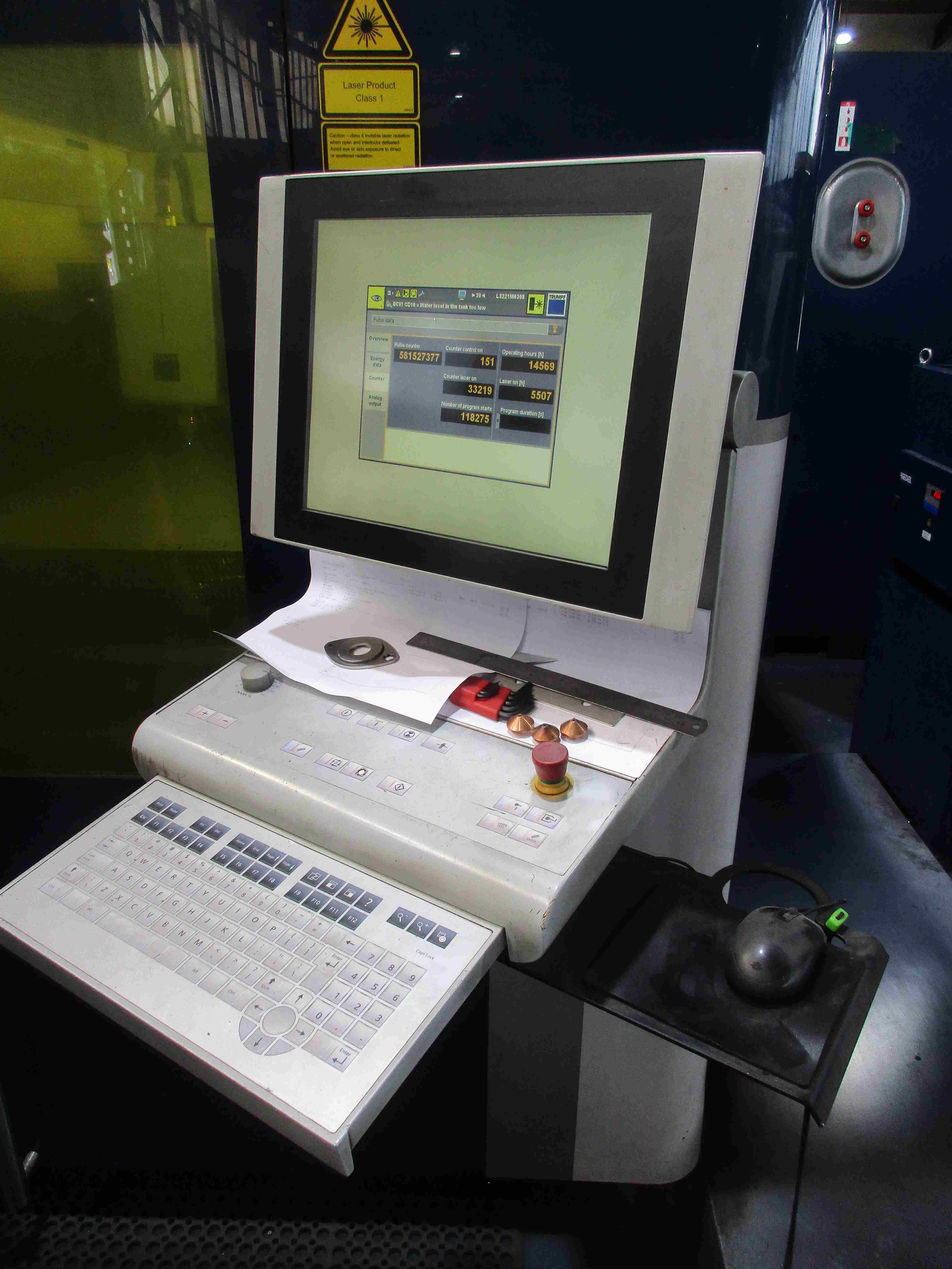 Trumpf Trulaser 5030 Fiber 5kw flat bed industrial cnc laser for sale